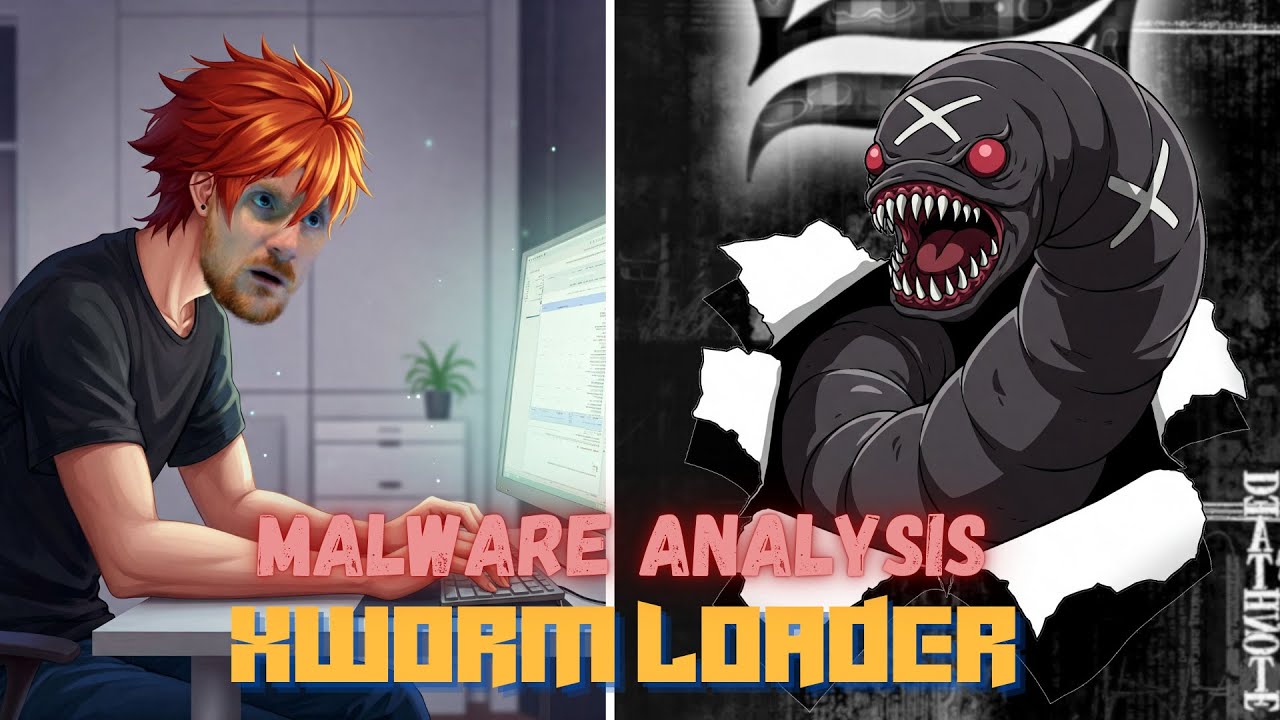 Malware in a PICTURE! | Reverse Engineering an XWorm Loader that uses STEGANOGRAPHY