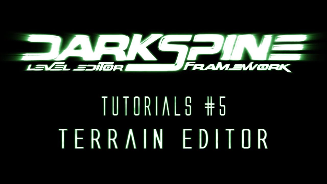 Tutorial#5 TERRAIN editor [*DARKSPINE LEVEL EDITOR FRAMEWORK*] for *GAMEMAKER STUDIO*