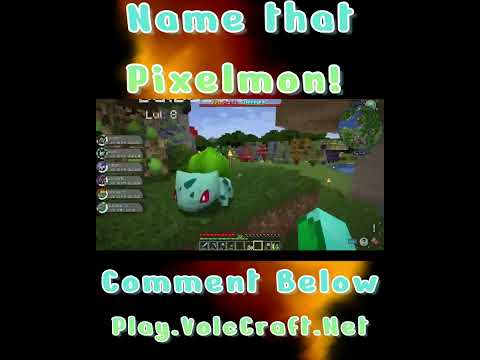 Name that Pixelmon - bulbasaur