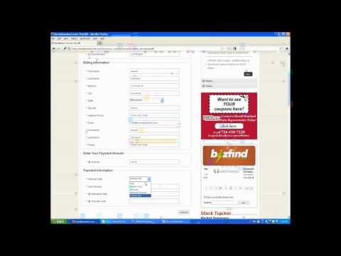 Pay Bill Online Tutorial