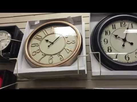 Burlington Coat Factory clocks