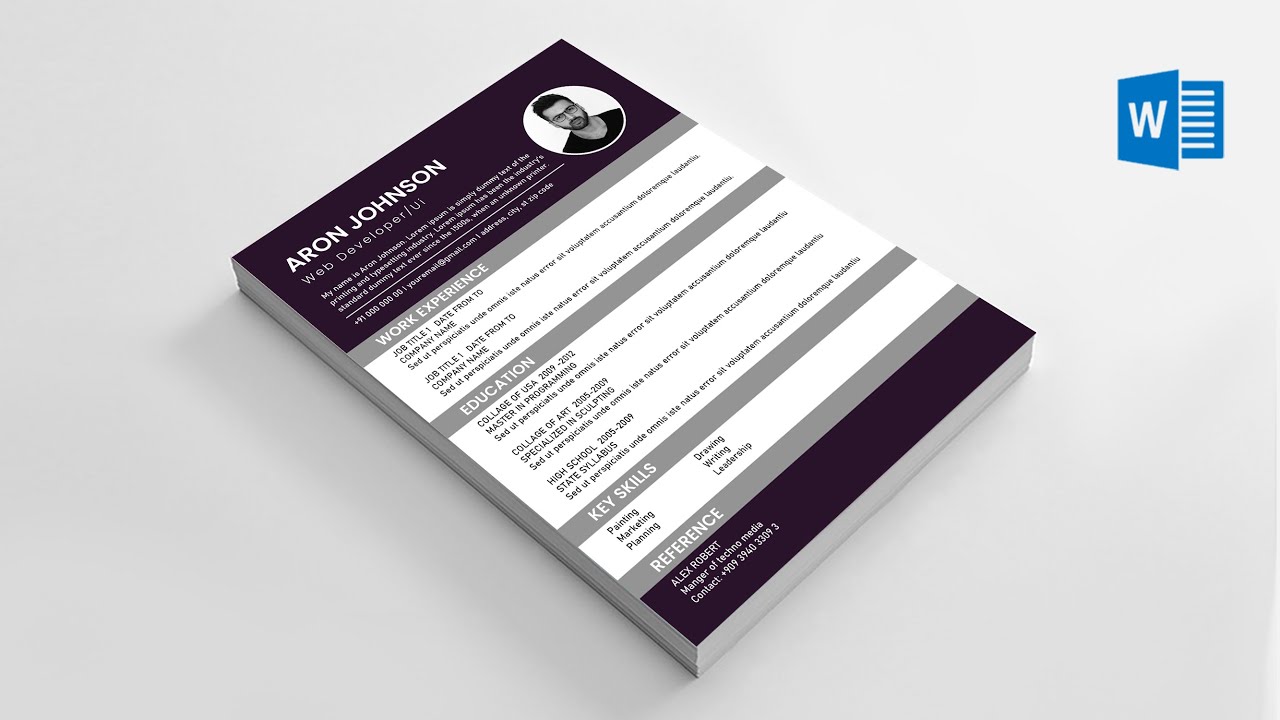 FREE EDITABLE TEMPLATE!!  Microsoft Word