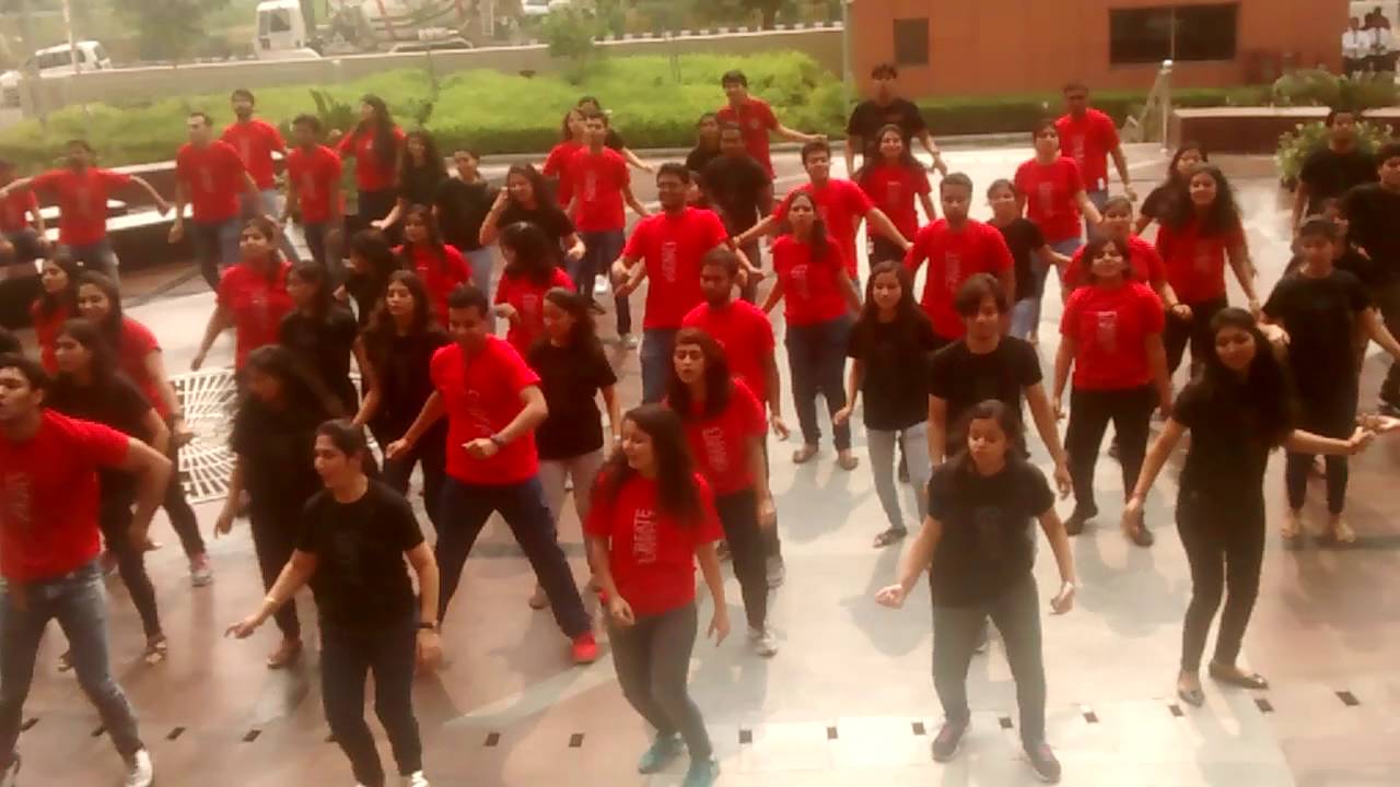 Adobe Noida Flash Mob 2016