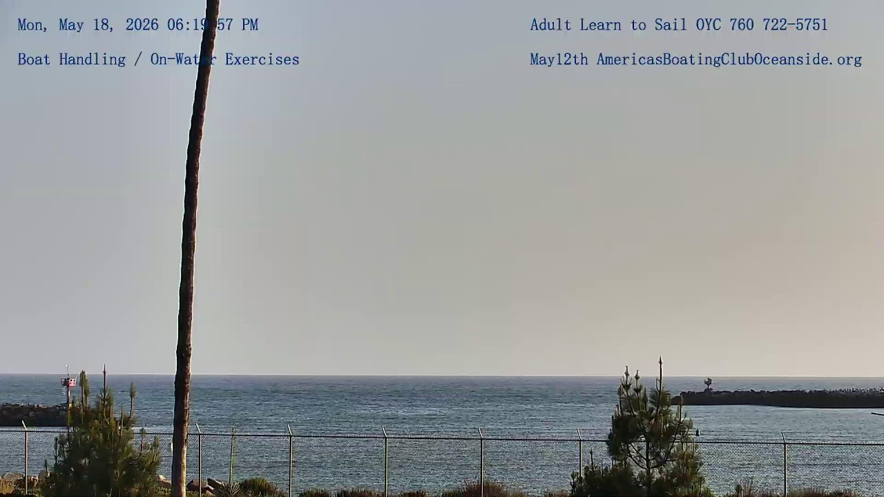 Oceanside, CA Harbor - Live