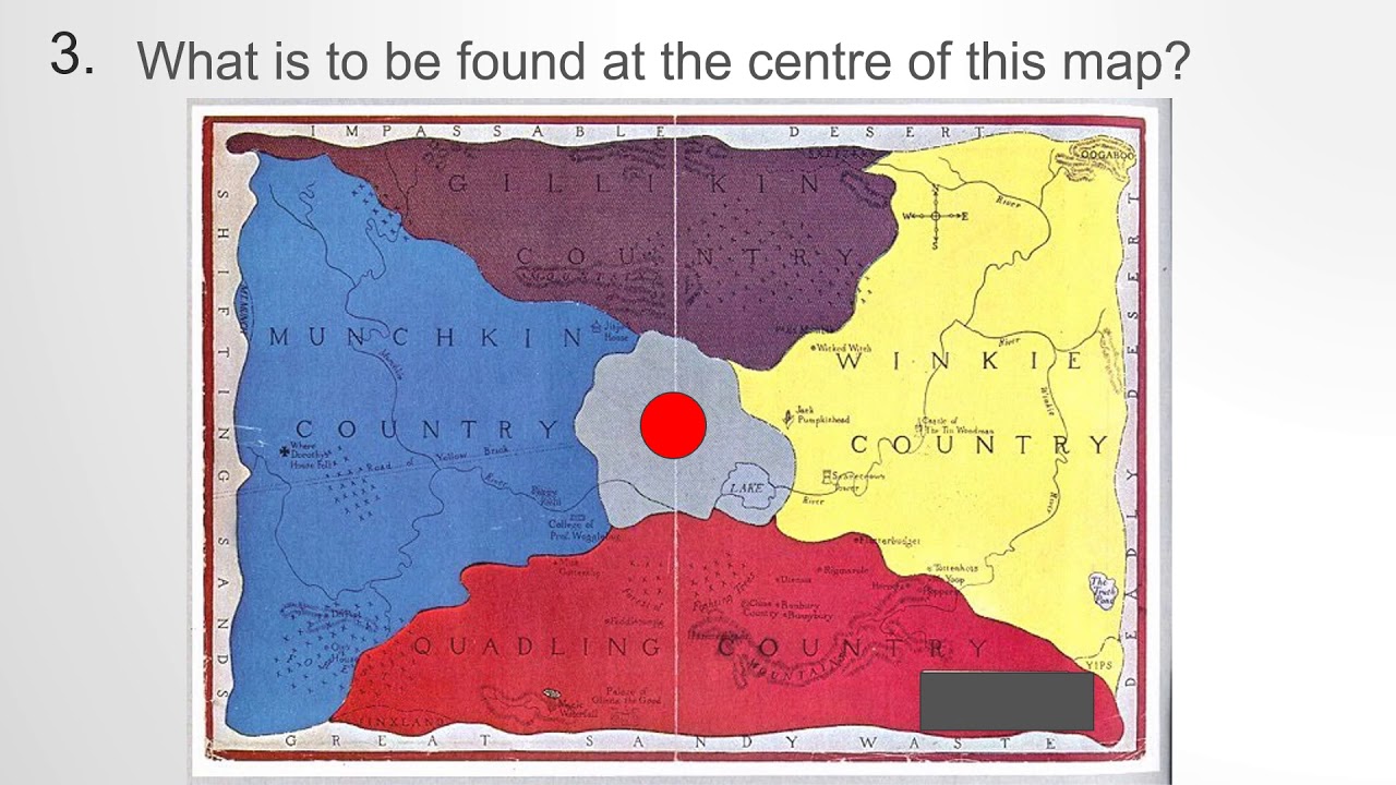 Quiz Fictional Maps