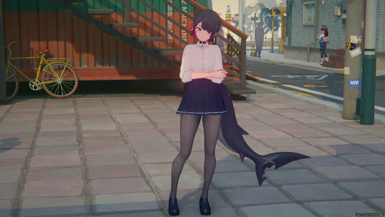 Just 1min of Ellen Joe in front of Random Play ❤ (full body view) [Zenless Zone Zero / ゼンレスゾーンゼロ]
