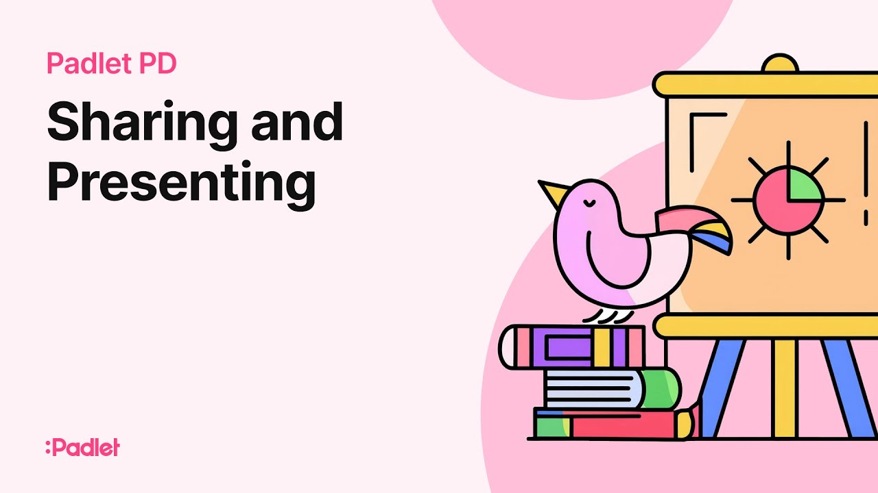 Padlet PD | Video 4 | Sharing and Presenting