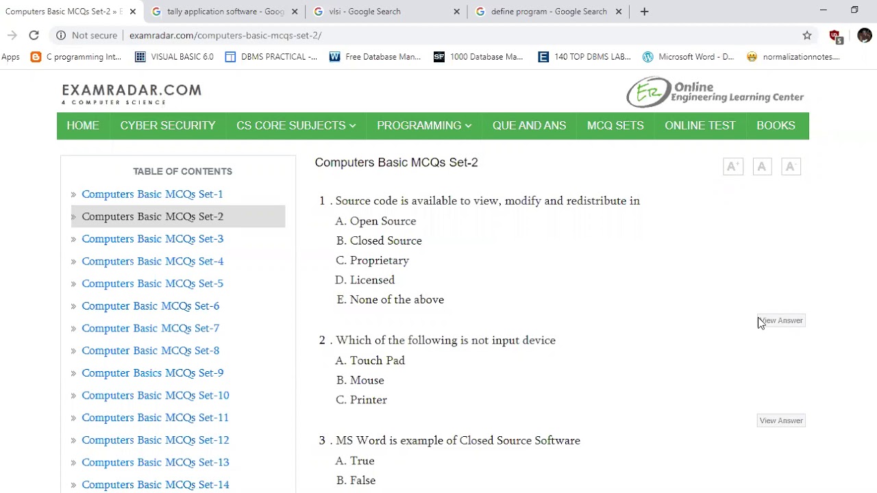 Cape-Computer Science Unit 1-Revision