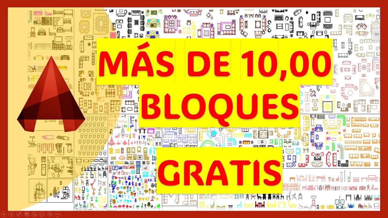 🔴[10,000+] CAD Blocks FREE Download