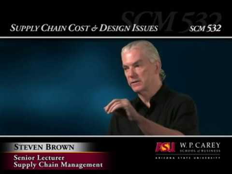Supply Chain Design and Cost Management Course Overview - ASU's W. P. Carey School