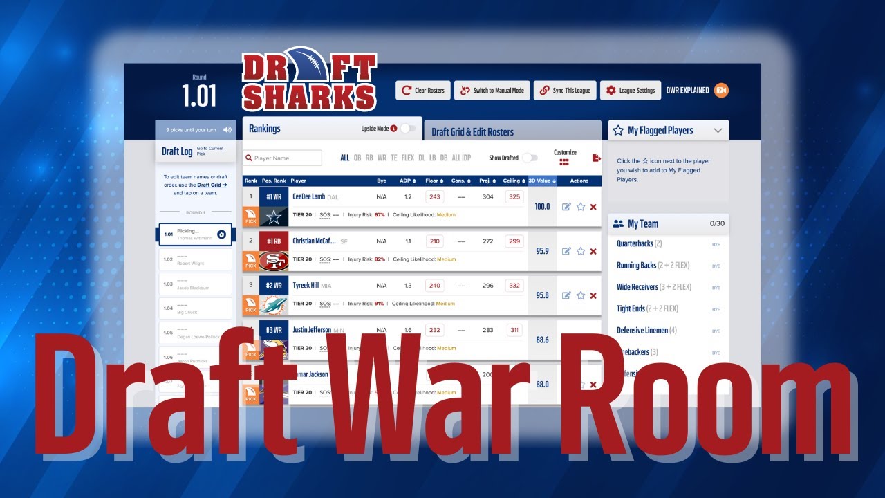 The BEST Fantasy Football Cheat Sheet for 2024