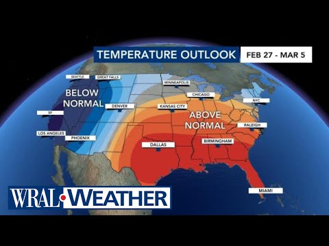 North Carolina Forecast: Spring temps in the 70s return today; rain in the forecast Monday