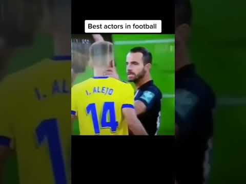Best actors in football π | FOOTBALL β½ WORLD | #shorts #footballshorts #actors