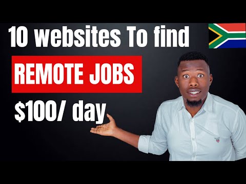10 websites to get remote jobs in South Africa 🇿🇦