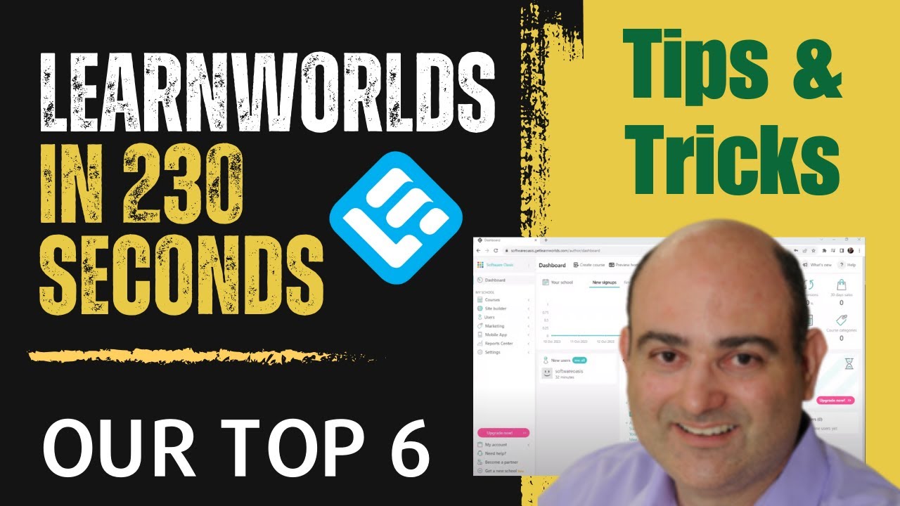 6 LearnWorlds Tips: Create & Sell More Online Courses (Free Trial)