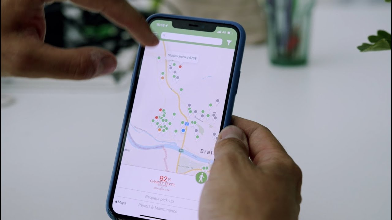 Smart waste monitoring sensors help waste collector to collect only the full bins.