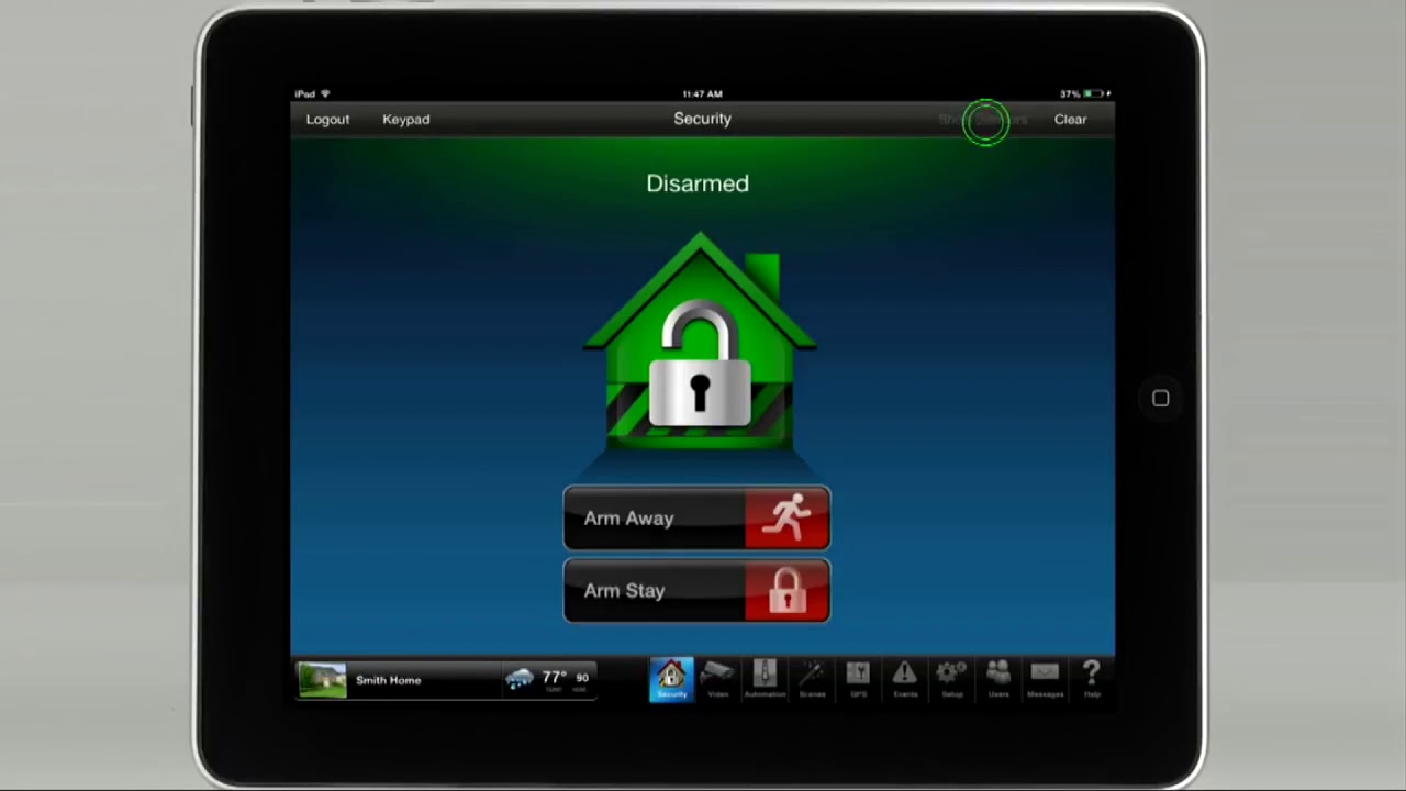 How to Set Up Security with Total Connect 2 0