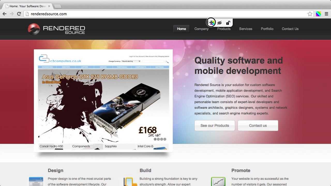 PerfectPixel - New useful panel sticky behaviour