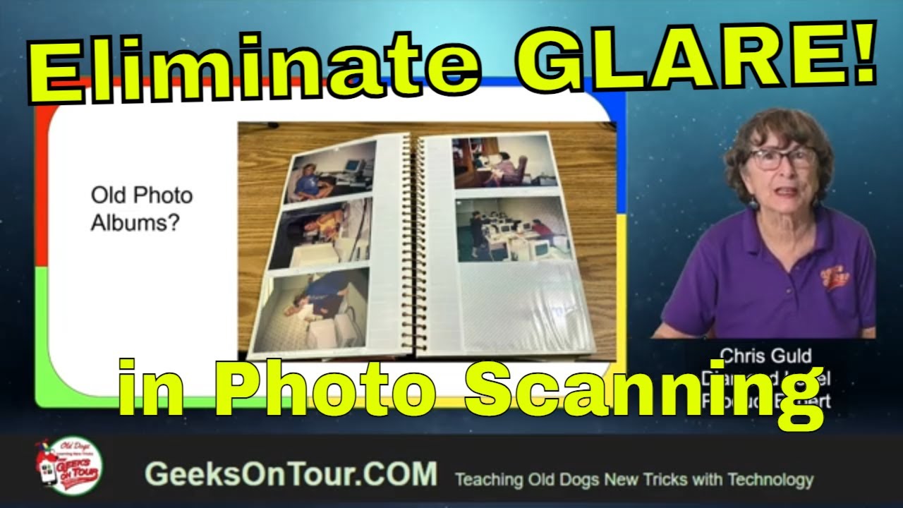 Photoscan to Eliminate Glare