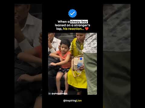 A tired child, a stranger's bag, and an act of kindness that went viral! ❤️