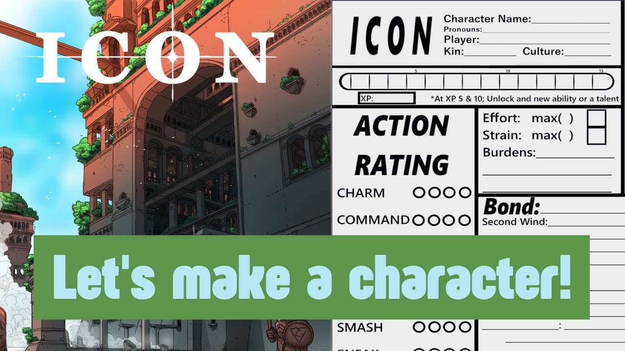 Let's Make an ICON Character!