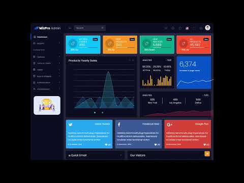 Mix Pro Admin Dashboard Template