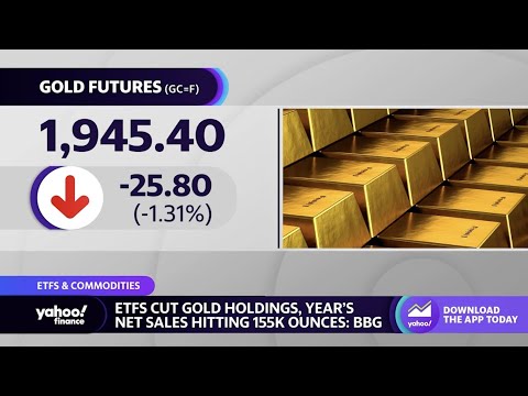 ETFs cut gold holdings, Bitcoin struggles to hold onto gains