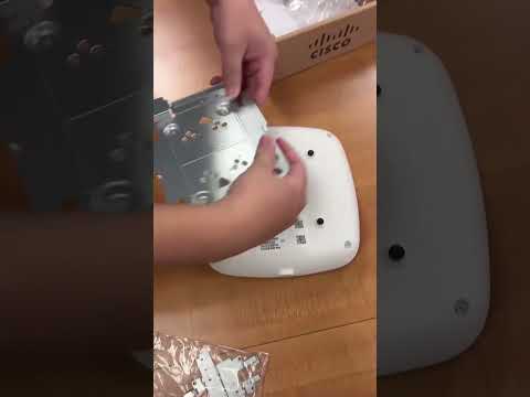 CISCO CW9164I AP Mount Kit Installation (indoor)