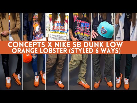 Nike SB Dunk Low Orange Lobster (Concepts) | How I Style 6 Ways + Iconic Storytelling for 10+ Years