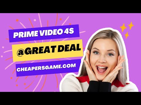 How much is Amazon Prime Video? And How To Get 50% Off in 2024: #CheapersGame.com