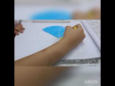 How to draw a color wheel easy for kids