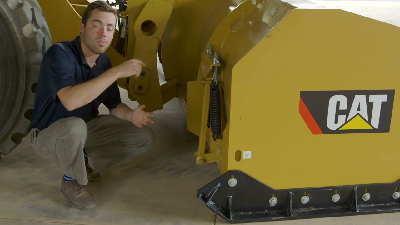 CAT Snow Push Attachment Overview