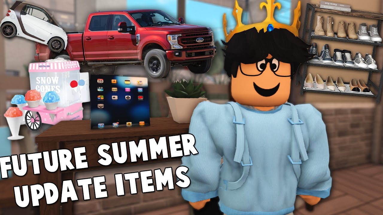 NEW FUTURE BLOXBURG SUMMER UPDATE IDEAS I'D LOVE ADDED