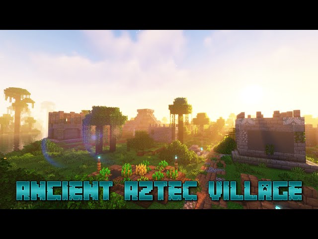 Ancient Aztec Villages Minecraft Data Pack