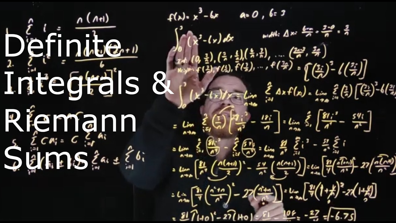 Definite Integrals & Riemann Sums | Calculus I (22)