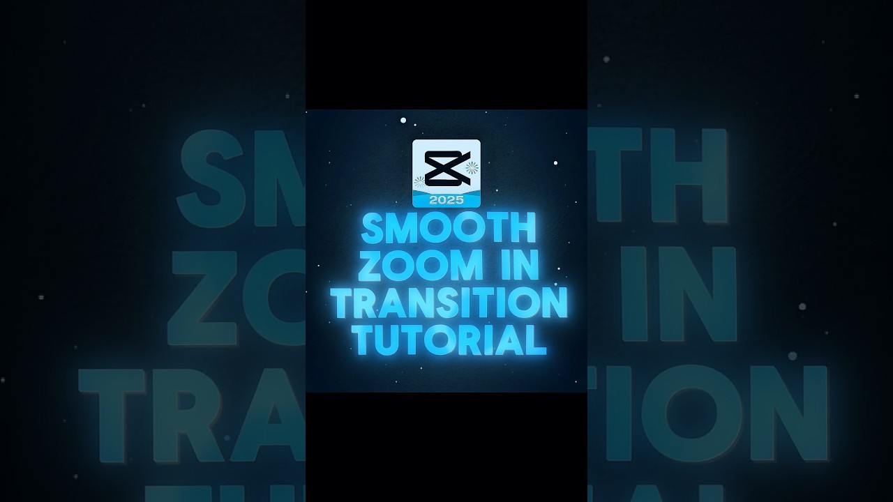 Smooth Zoom In Transition Tutorial 🤩 | Capcut Tutorial | #capcuttutorial #capcut