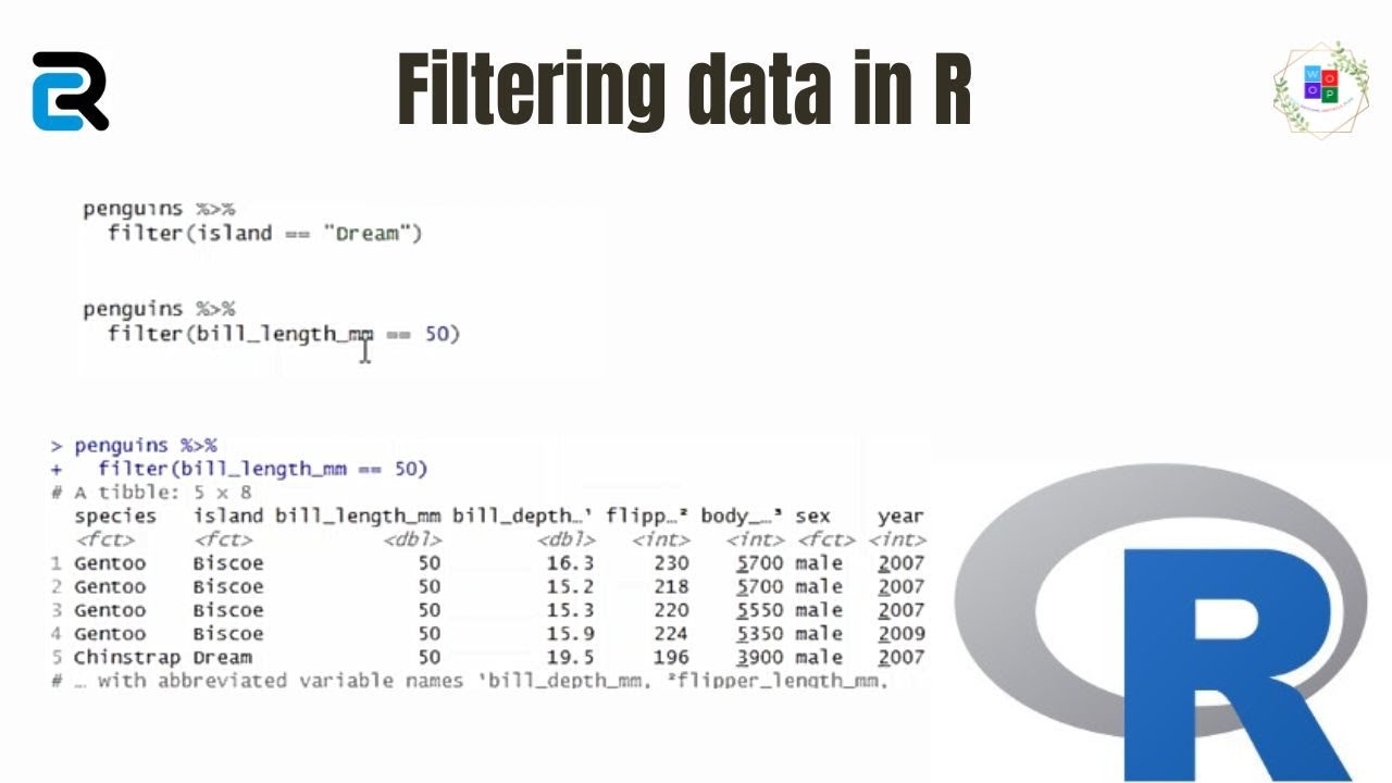 How to filter data in R?