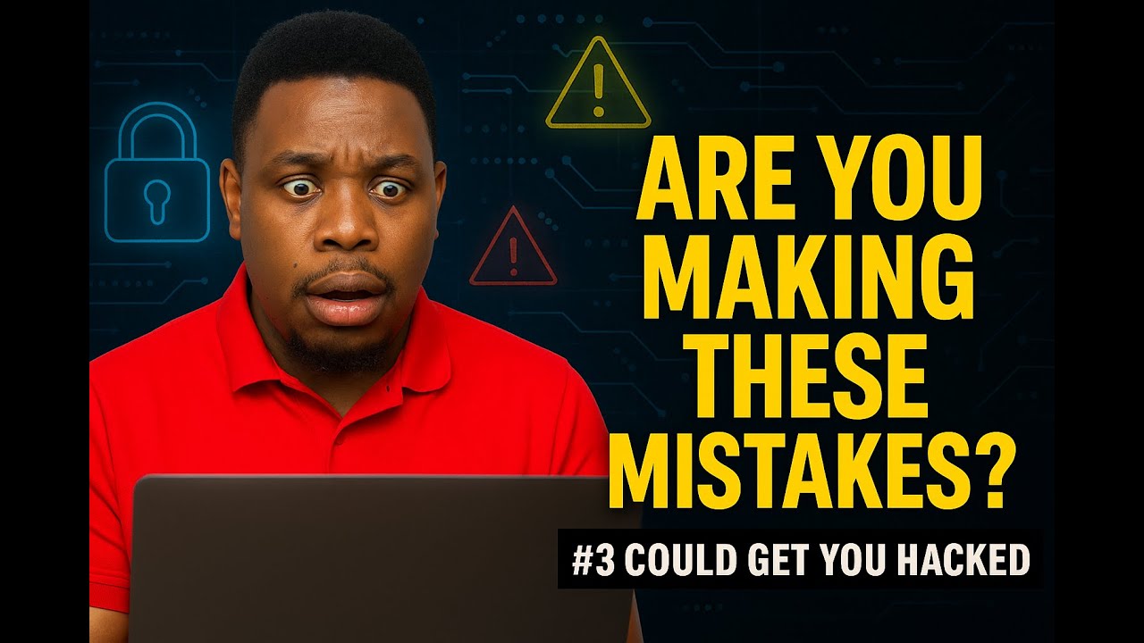 5 Cybersecurity Mistakes You’re Probably Making Right Now 🔓 (Protect Yourself Today)