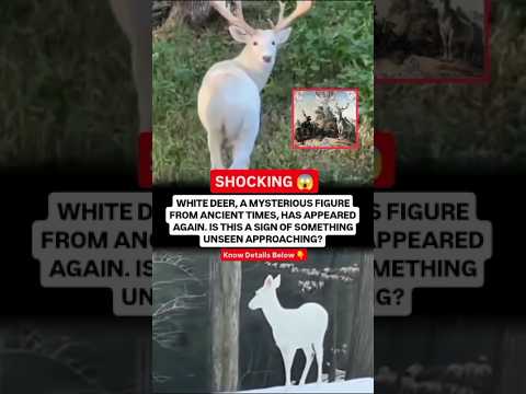 White Deer 🦌 | #information #facts #shorts