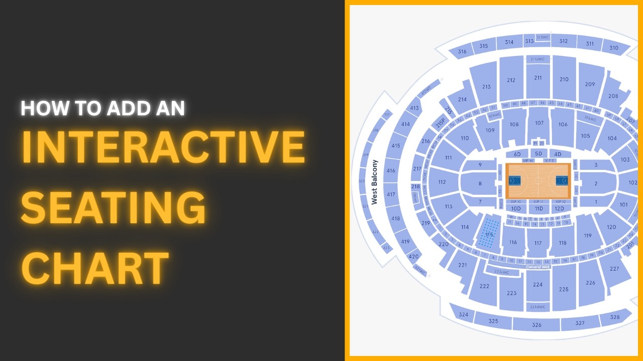How to Add Interactive Seating to Your Ticketing Website with Seatmap Pro