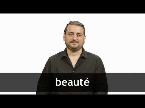 How to pronounce BEAUTÉ in French
