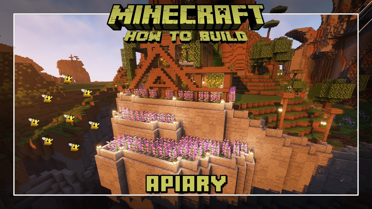 Minecraft - How to Build an Apiary 🐝 - Minecraft Builders