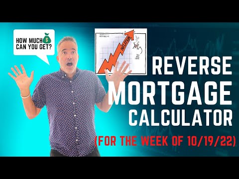🧮 Reverse Mortgage Calculator for October 20, 2022(What Happens when Inflation Continues to 📈?)