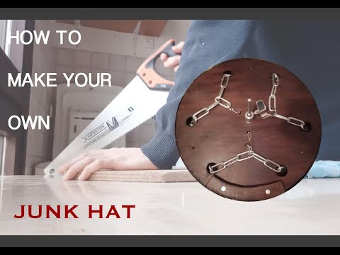 HOW TO MAKE A JUNK HAT - easy and cheap