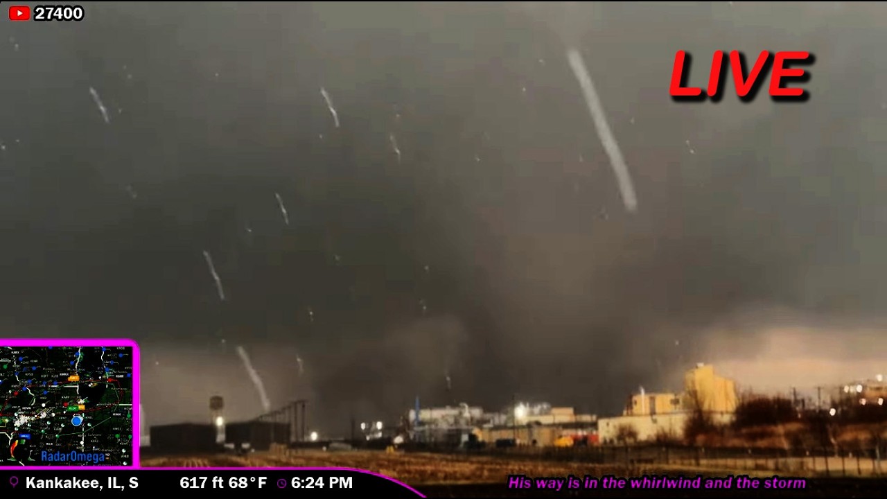 LIVE Storm Chaser - All Hazards Possible - Nebraska/Iowa