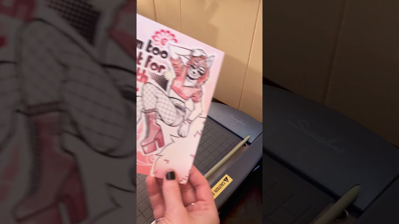 How to Make Art Prints at Home! #artisttips #furry #furryart #artprint #artist #y2k