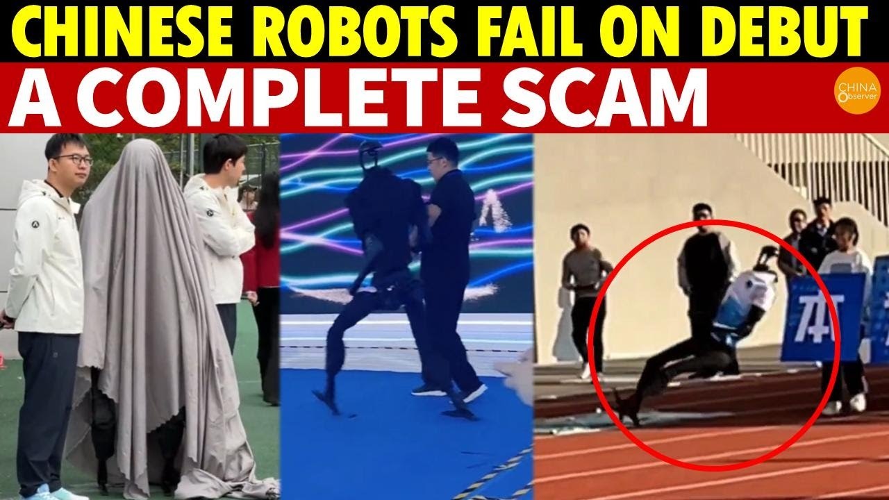 “60 Years Ahead” Chinese Robots Fail on Debut, Purely a Scam ...
