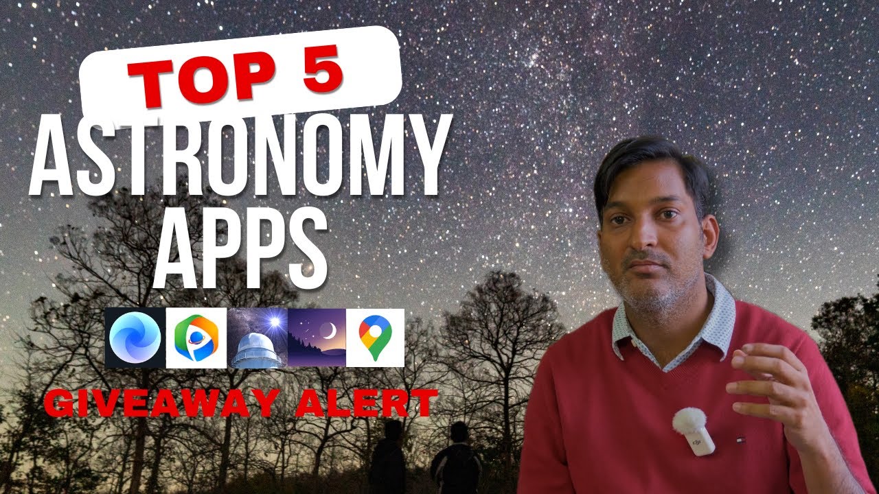 Top 5 Astronomy Apps You NEED (Giveaway!)