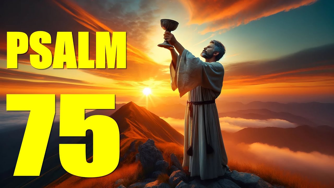 Psalm 75 Reading:  Thanksgiving for God’s Righteous Judgment (With words - KJV)