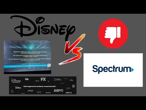 Spectrum Cable TV Loses ALL Disney TV Channels!